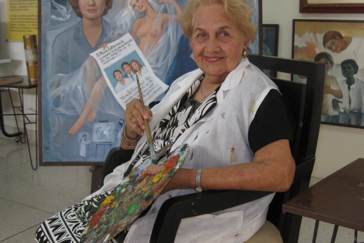 A los 94 años falleció la reconocida artista Neva Lallemand – Noticias ...